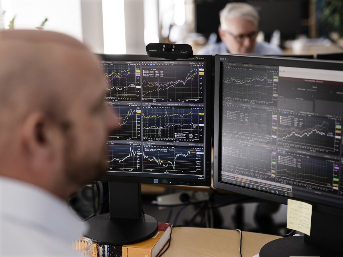 Sådan investerer vi din opsparing P+, Pensionskassen for Akademikere